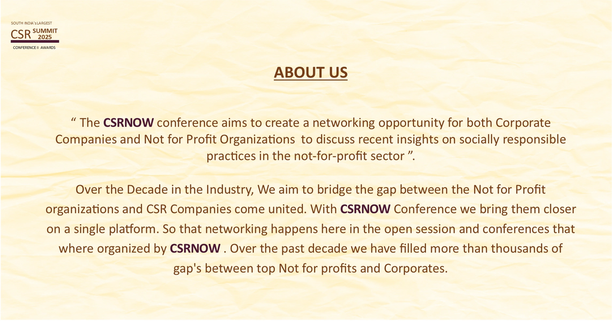 CSRNOW